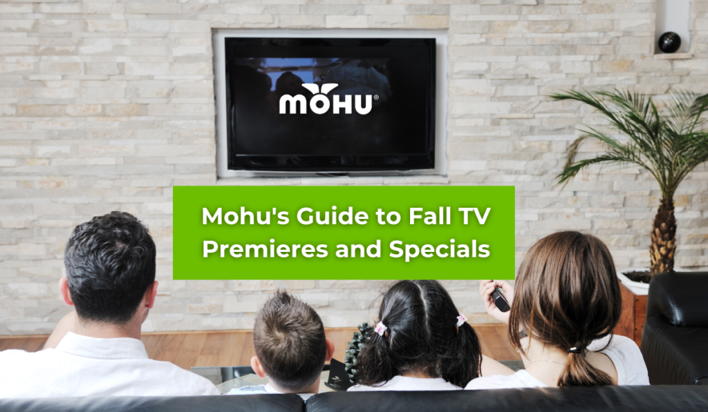 Mohu's Guide to Fall TV Premieres and Specials - The Cordcutter - The Official Mohu Blog