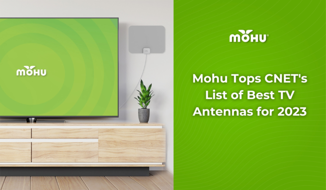 Mohu Tops CNET's List of Best TV Antennas for 2023 - The Cordcutter ...