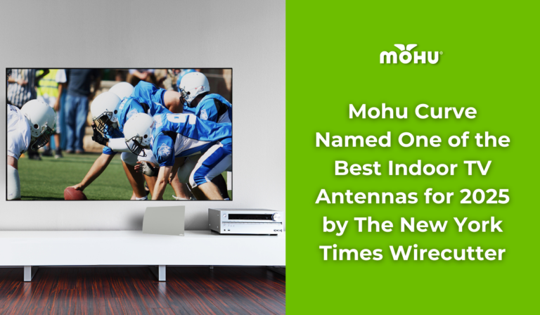 Mohu Curve Named One of the Best Indoor TV Antennas for 2025 by The New ...
